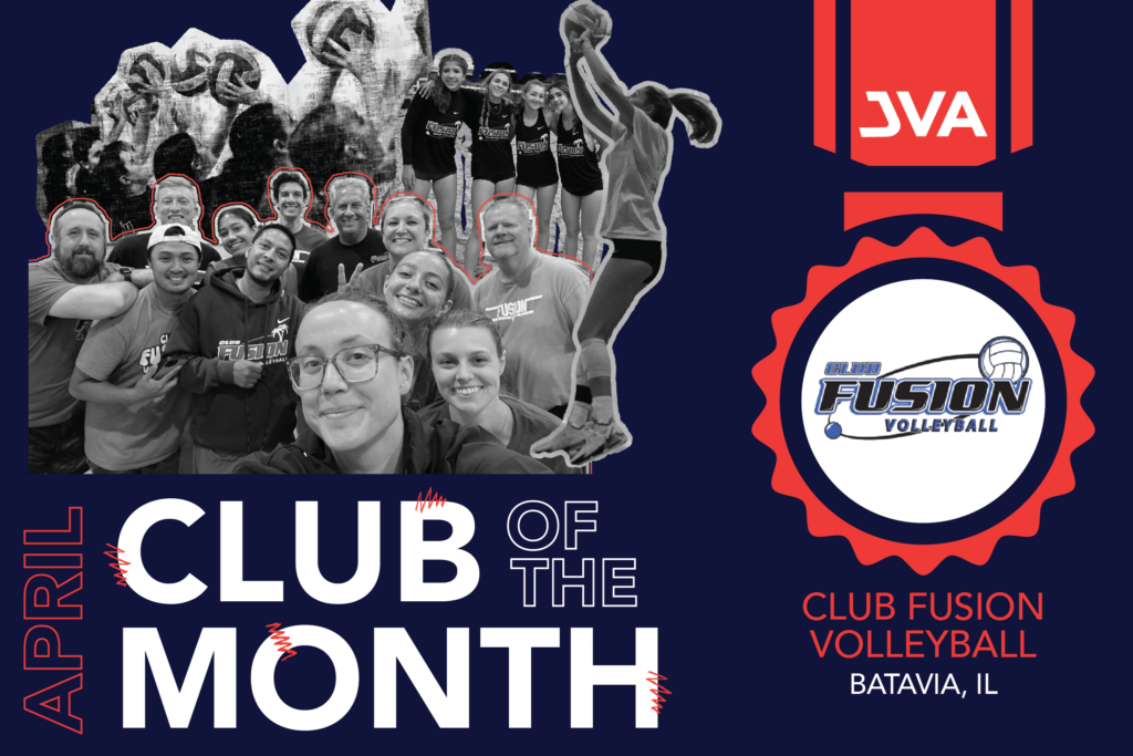 Club Fusion Wins JVA Club of the Month | Junior Volleyball Association