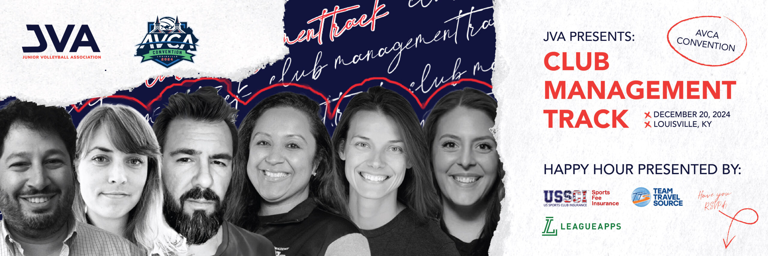 2024 JVA Club Management Track and AVCA Convention Schedule | Junior Volleyball Association