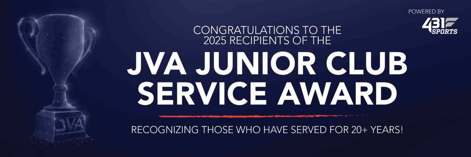 JVA Names the Recipients of the 2025 JVA Junior Club Service Award ...